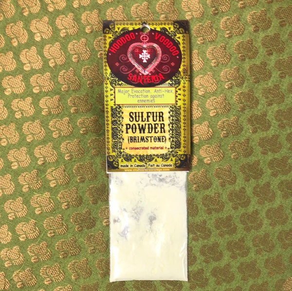 Brimstone Sulfur Powder – Dragon Herbarium